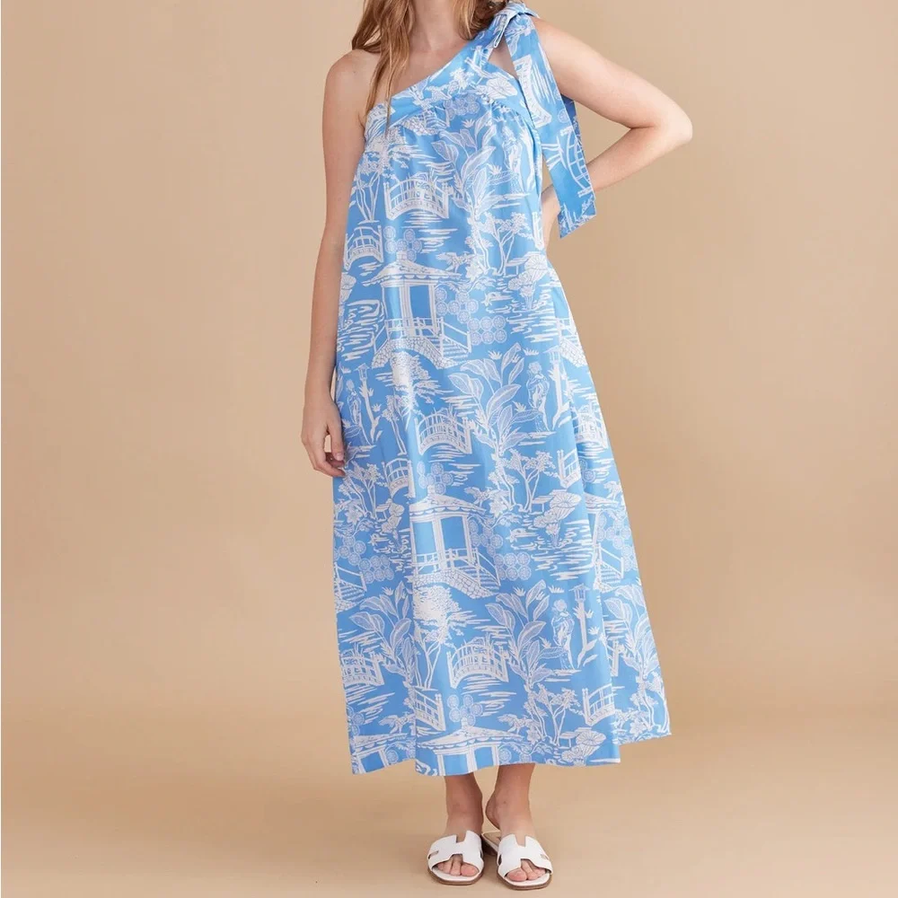 Alden Adair | Dresses | Nwt Double A Alden Adair Juliette Dress Sky ...